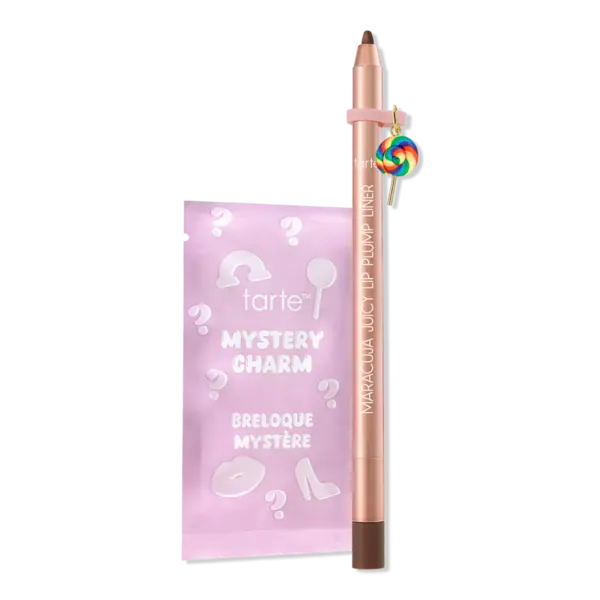 TARTE COSMETICS Maracuja Juicy Lip Plump Peptide Liner With Charm - Toasted Brown