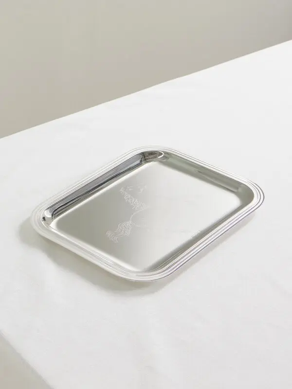 Christofle Albi -plated Tray - Silver