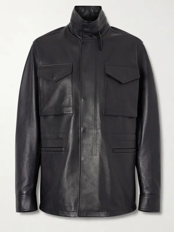 Gabriela Hearst Darwin Leather Jacket