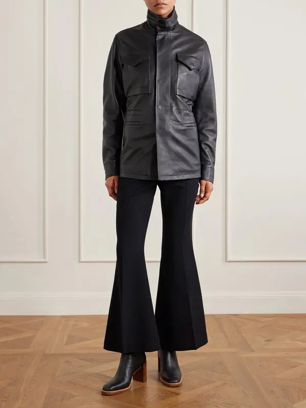 Gabriela Hearst Darwin Leather Jacket