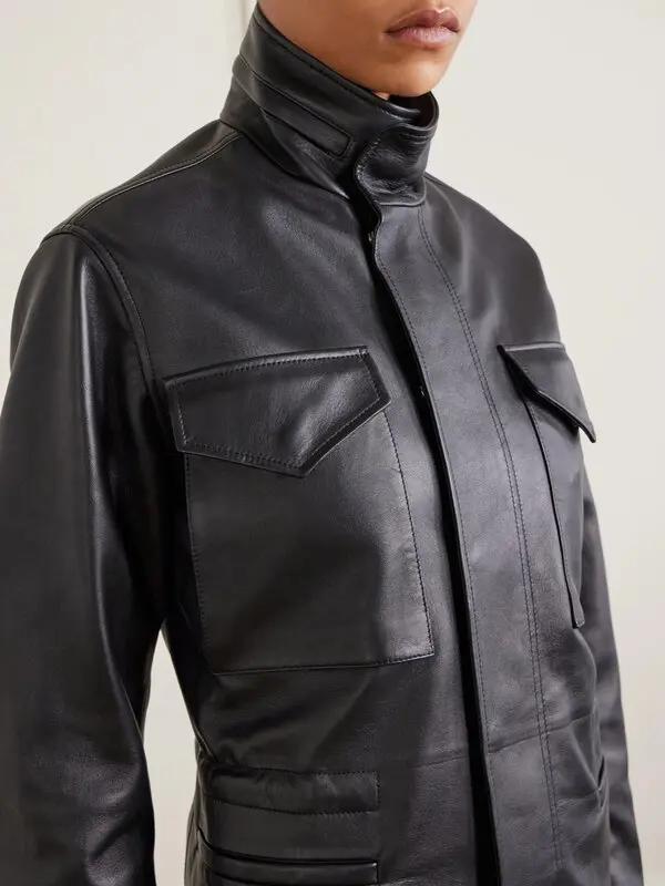 Gabriela Hearst Darwin Leather Jacket