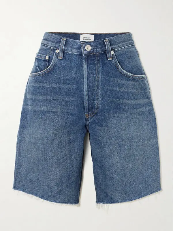 Citizens Of Humanity Ayla Denim Shorts - Blue
