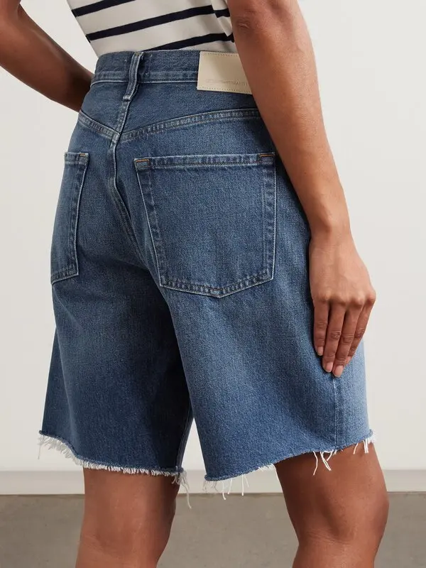 Citizens Of Humanity Ayla Denim Shorts - Blue