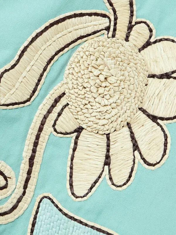 ALEMAIS Azar Embroidered Mini Dress