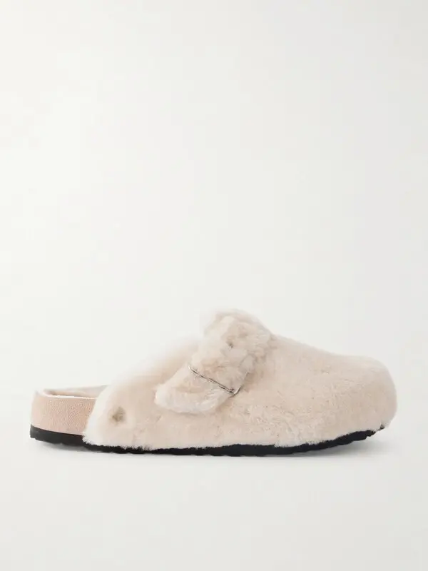 BIRKENSTOCK Boston Shearling Clogs