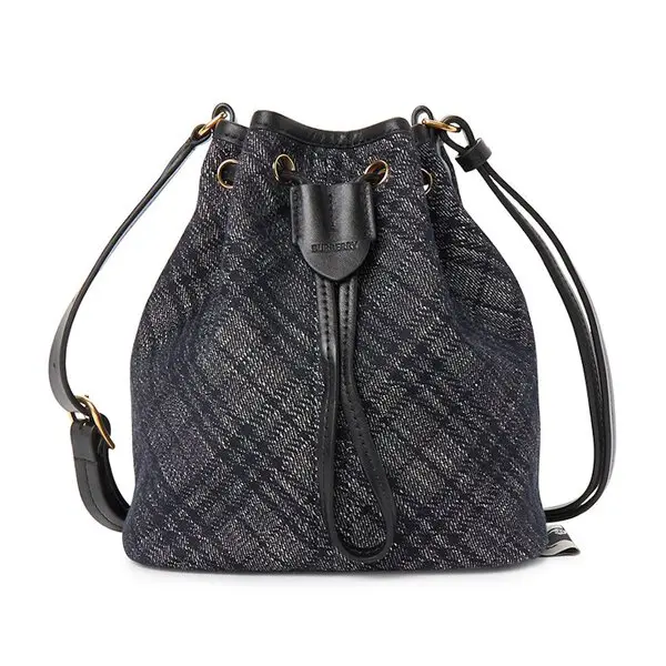 Burberry Drawstring Bucket Bag