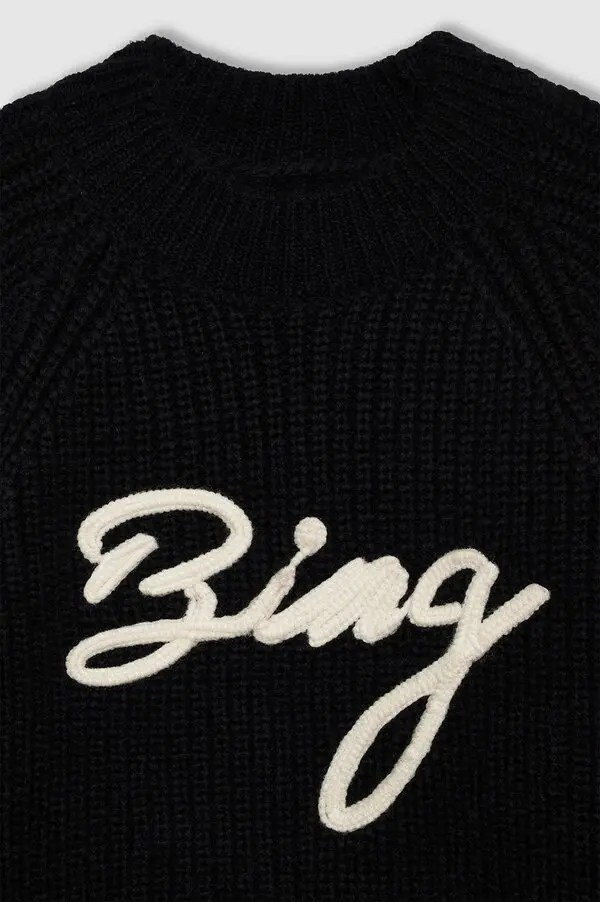 ANINE BING Kendrick Sweater - Black