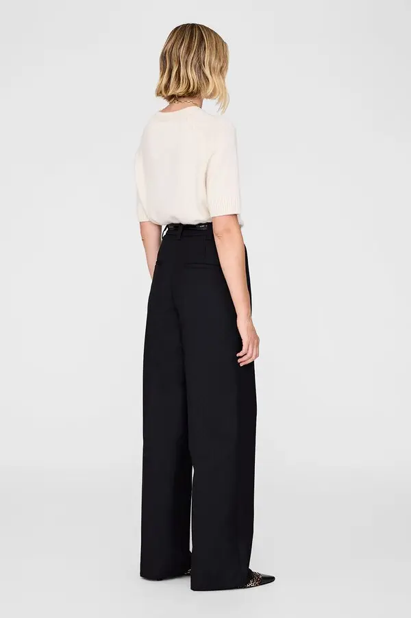 ANINE BING Trent Trouser - Black