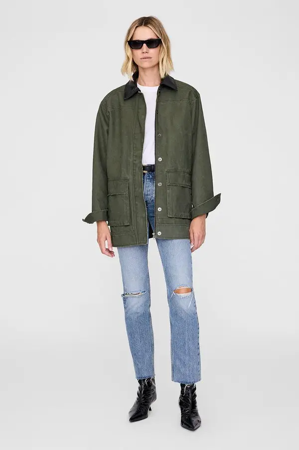 ANINE BING Sean Jacket - Army Green