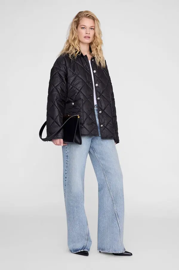 ANINE BING Luca Padded Jacket - Black