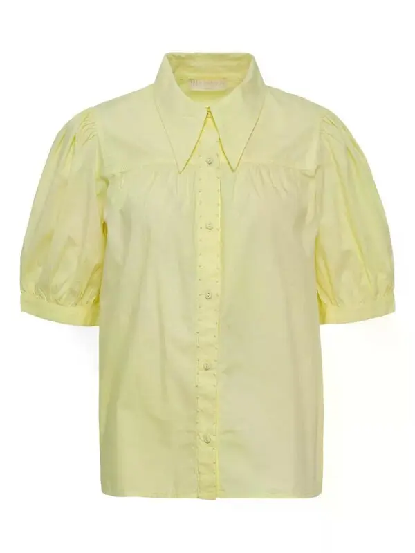 Ulla Johnson Puff-sleeve Buttoned Shirt