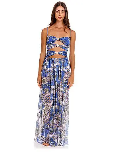 Victoria's Secret Agua Bendita Meeg Maxi Dress - Print