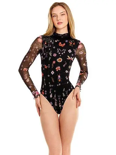 Victoria's Secret Agua Bendita Mei One-piece Swimsuit - Floral