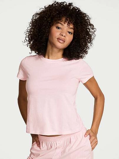 Victoria's Secret Cotton Tee - Pink