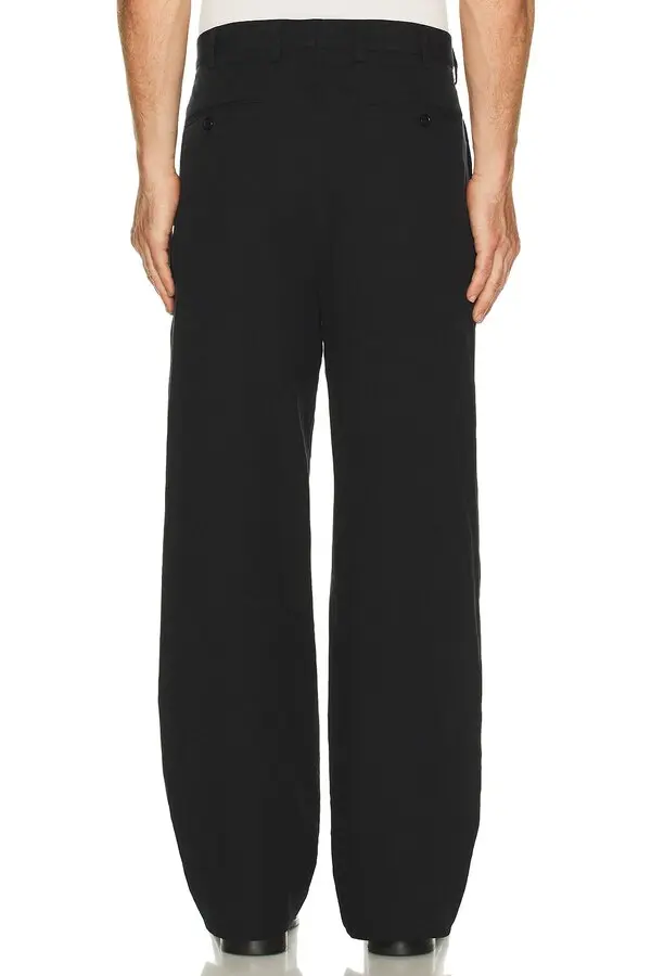 PALMES Wide Pleated Suit Trousers