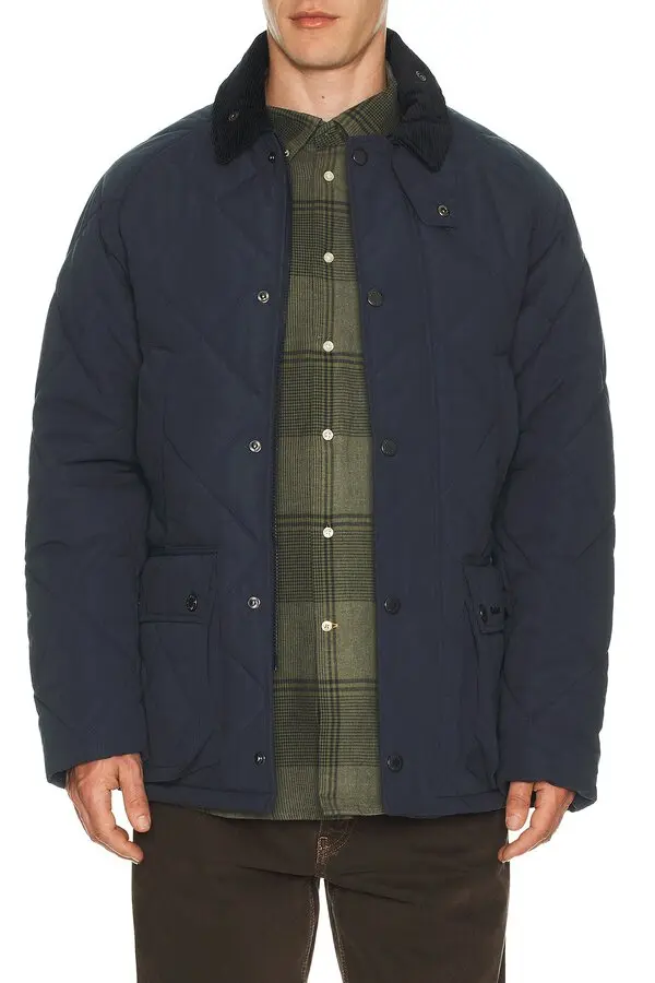 Barbour Modern Bedale Quilted Jacket - Navy