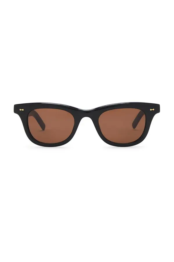 Chimi Ease Sunglasses - Black & Dark Brown