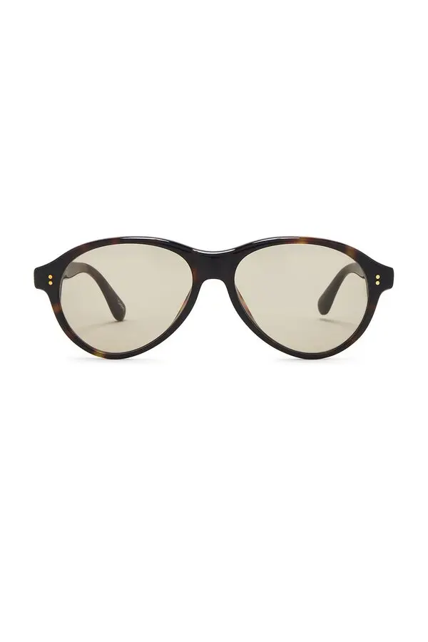 Chimi Tome Sunglasses - Tortoise & Sage Green