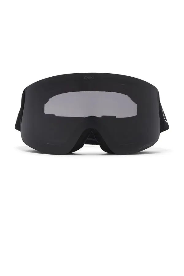 Chimi Ski 01 Sella Ski Goggles - Coal Black & Black