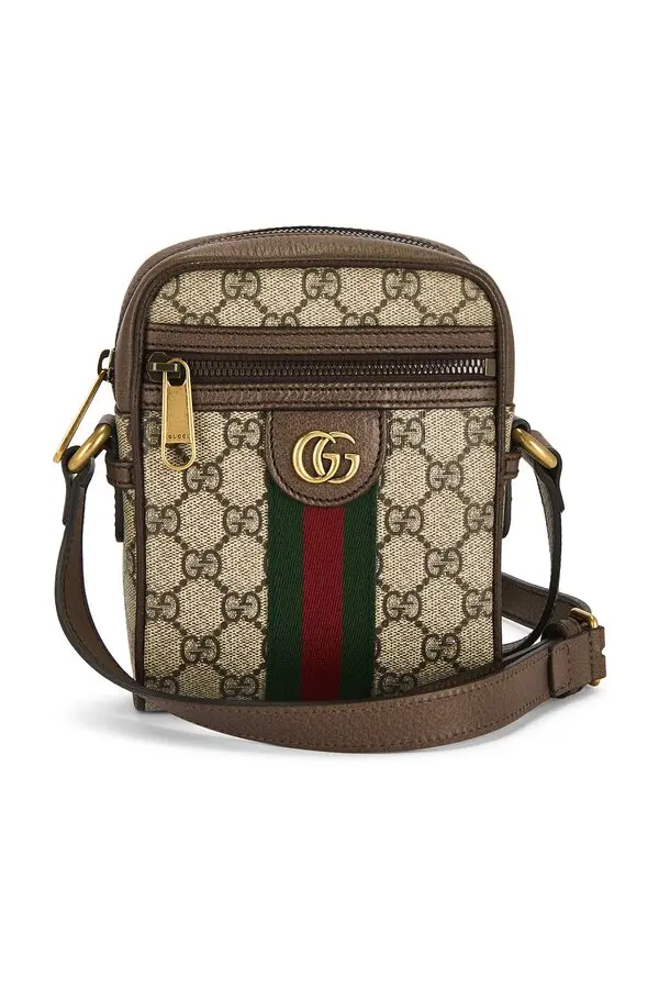 Gucci Ophidia Mini Messenger Bag - Beige