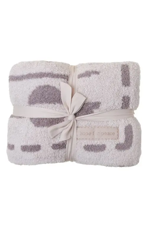 Barefoot Dreams Covered In Prayer® Throw - Stone-beach Rock