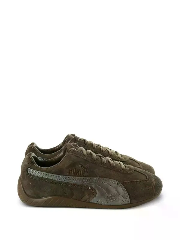 PUMA Speedcat Lux Leather Sneakers - Brown