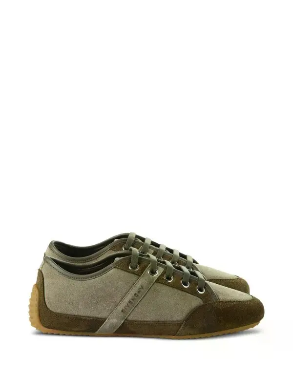 Givenchy Panelled Lace-up Sneakers - Grey