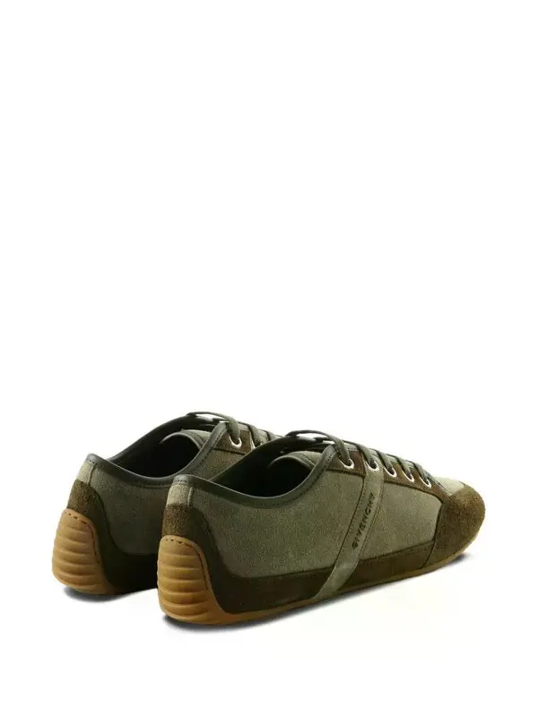 Givenchy Panelled Lace-up Sneakers - Grey