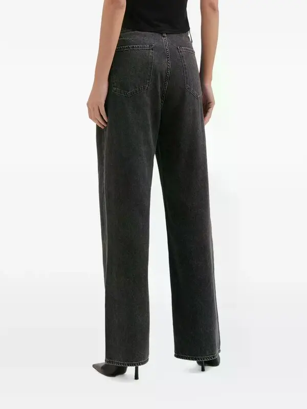 Rag & Bone Drawstring Waist Wide Leg Jeans