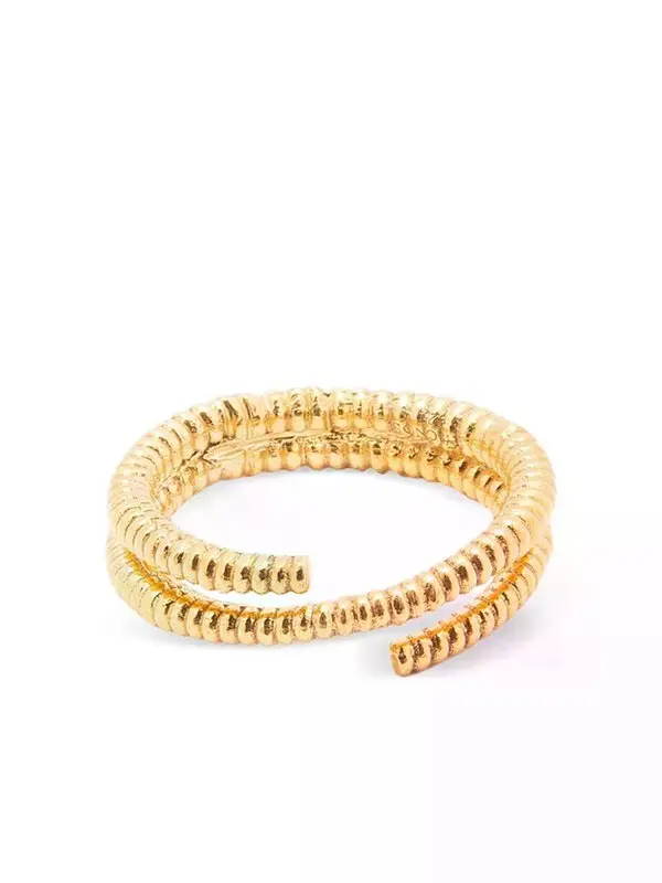 CHRONOS Sterling Silver Spiral Ring