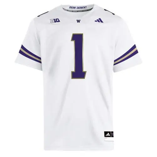 Adidas 1 Washington Huskies Premier Jersey