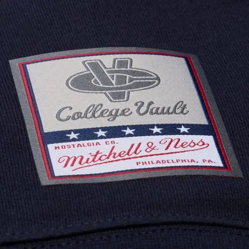Mitchell & Ness Michigan Wolverines Half Time Fleece Crewneck Sweatshirt
