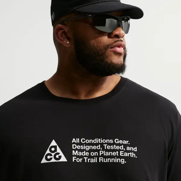 Nike Dri-fit Trail Running T-shirt - Black