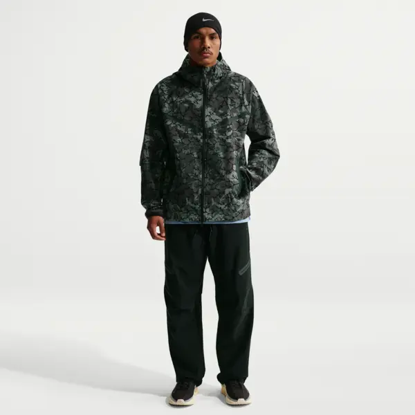 Nike Tech Woven Full-zip Windrunner Jacket - Black
