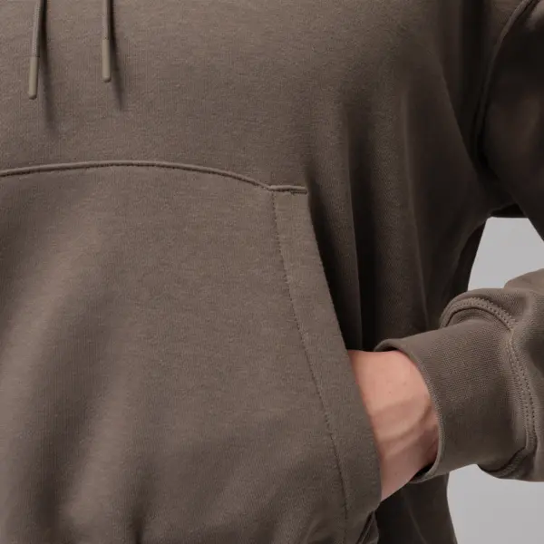 JORDAN Sport Crossover Dri-fit Fleece Hoodie - Grey