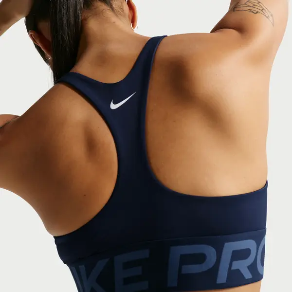 Nike Pro Sculpt Medium-support Padded Sports Bra - Blue