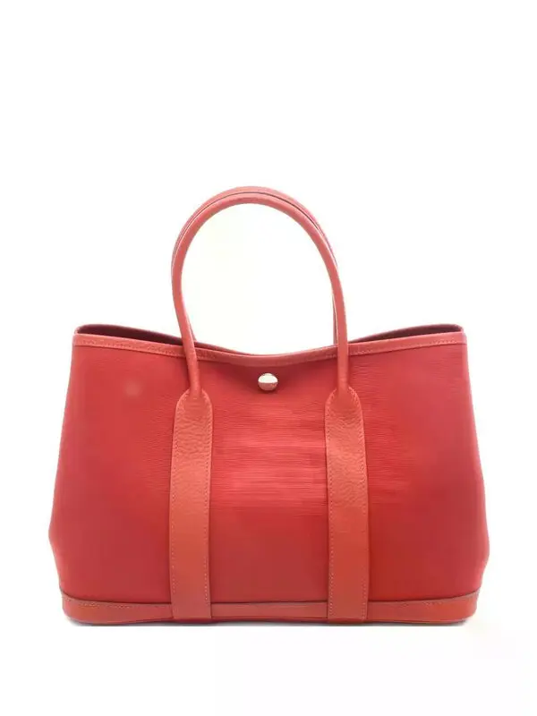 Hermès 2020 Garden Party Tpm Tote Bag - Orange