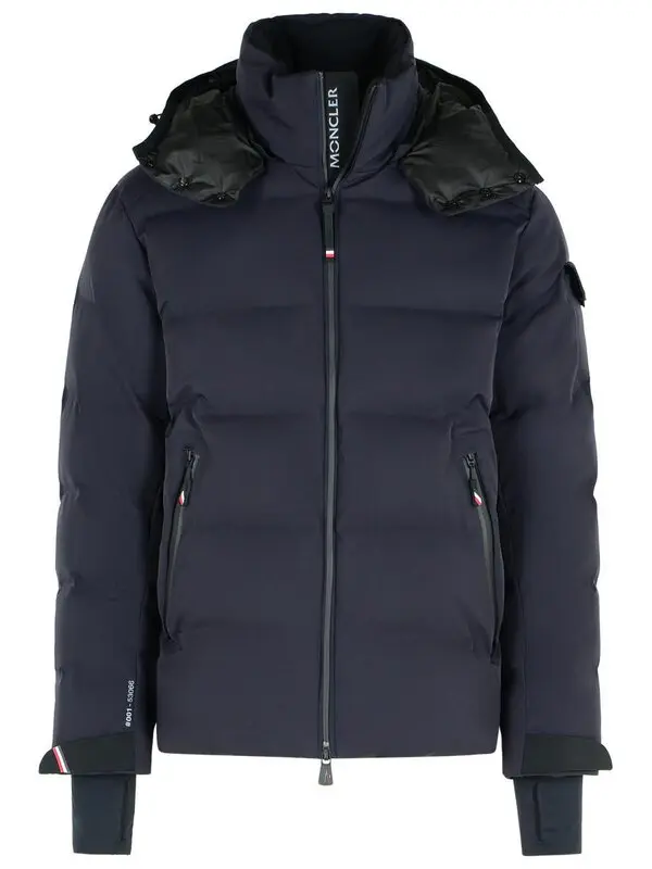 Moncler Montgetech' Hooded Ski Jacket - Blue