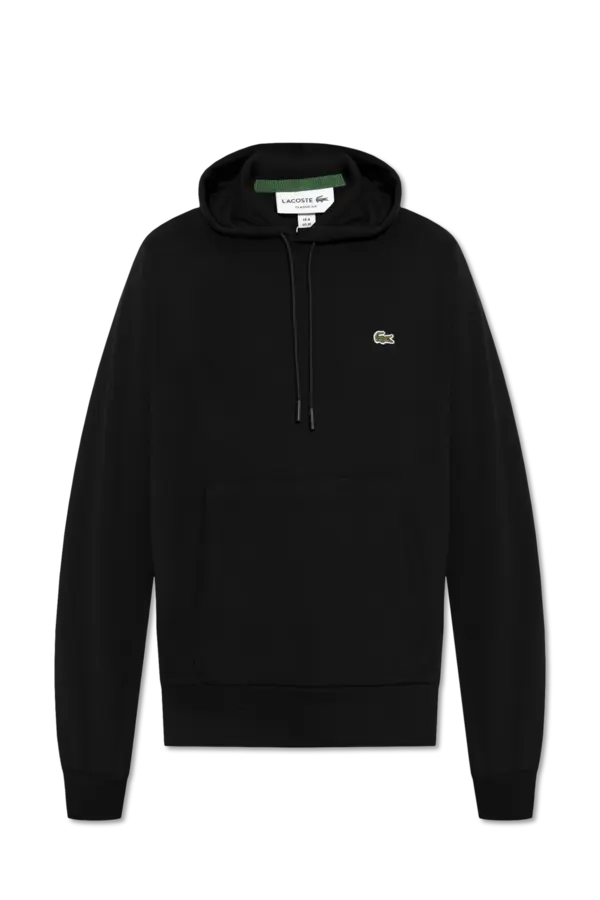 Lacoste Hooded Sweatshirt - Black