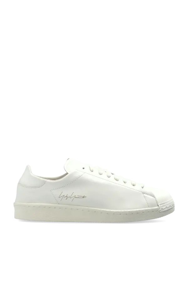 Y3 Superstar Leather Sneakers - White