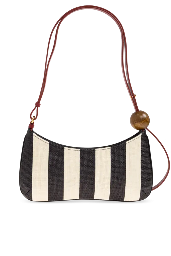 Jacquemus Le Bisou Perle’ Shoulder Bag - Black