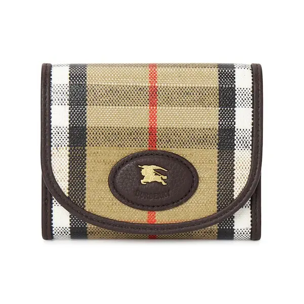 Burberry Highlands Short Wallet - Beige