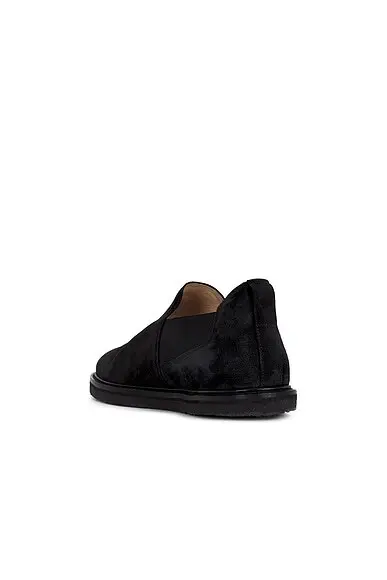 THE ROW Parker Slip On Suede Chelsea Boots