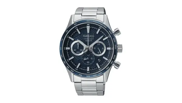 SEIKO Chronograph Watch - Stainless Steel