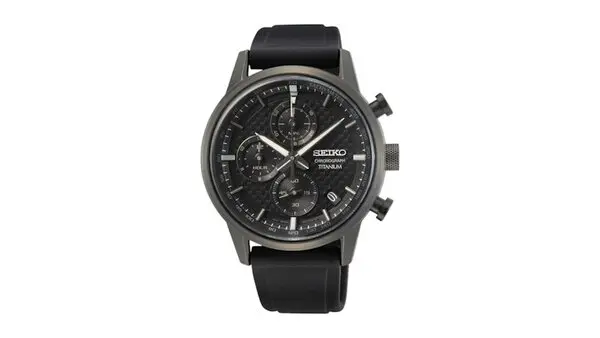 SEIKO Chronograph Watch - Titanium