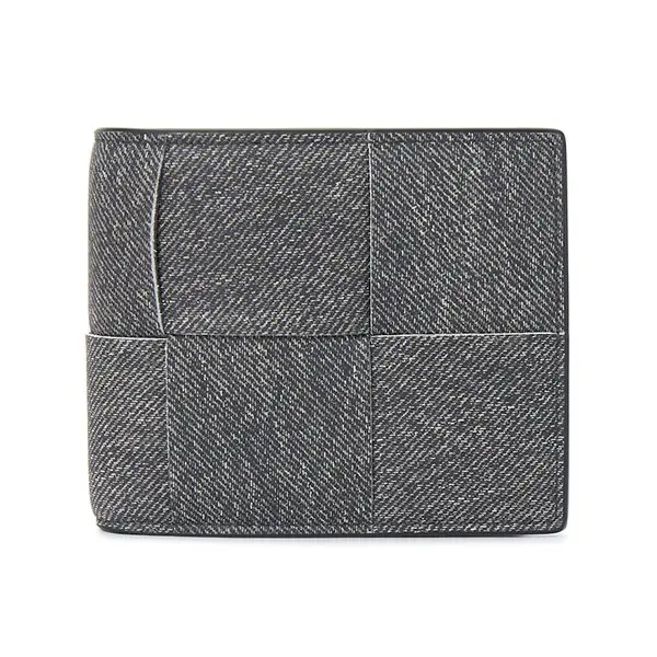 Bottega Veneta Cassette Short Wallet - Gray