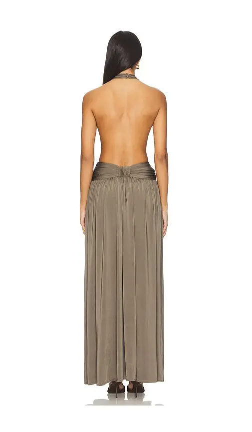 arcina ori brown dress ARCINA ORI