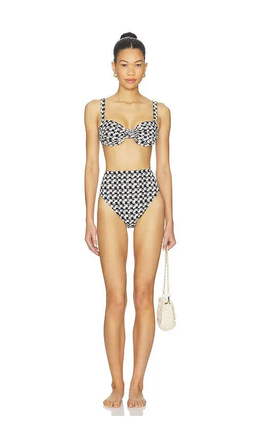 CLEOBELLA Kimber Bottom - Ivory & Black