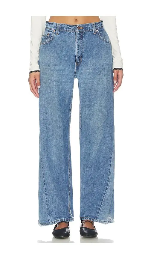 ALIGRACE 90's Trouser Wide Leg Jeans