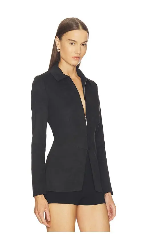 Alexis Shawn Jacket - Black